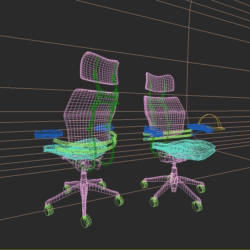 HumanScale Freedom Chair 3D model | CGTrader