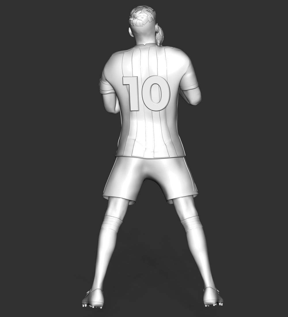 Lionel Messi 3D model 3D printable | CGTrader