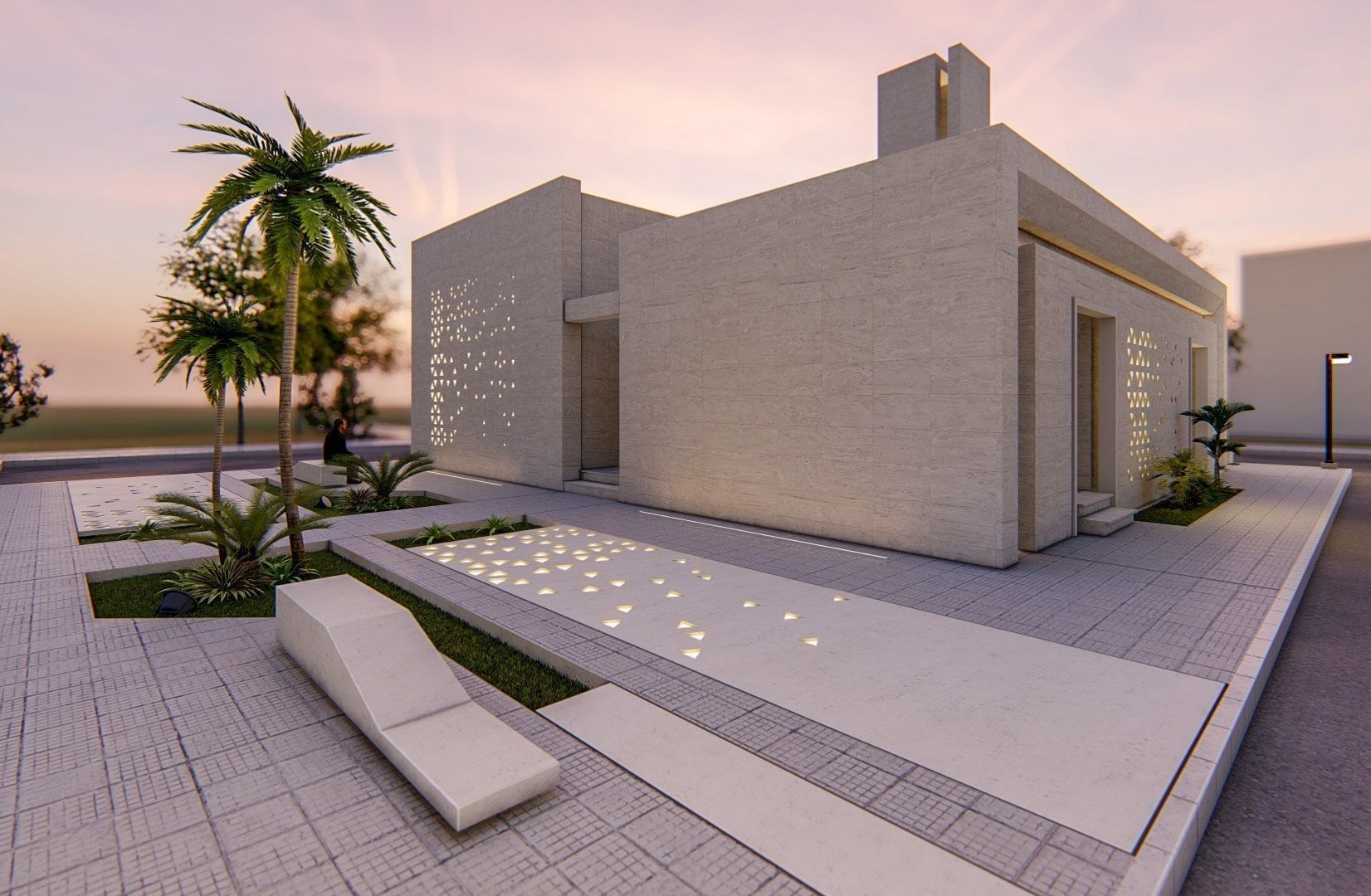 Mosque islamic design 3D model | CGTrader
