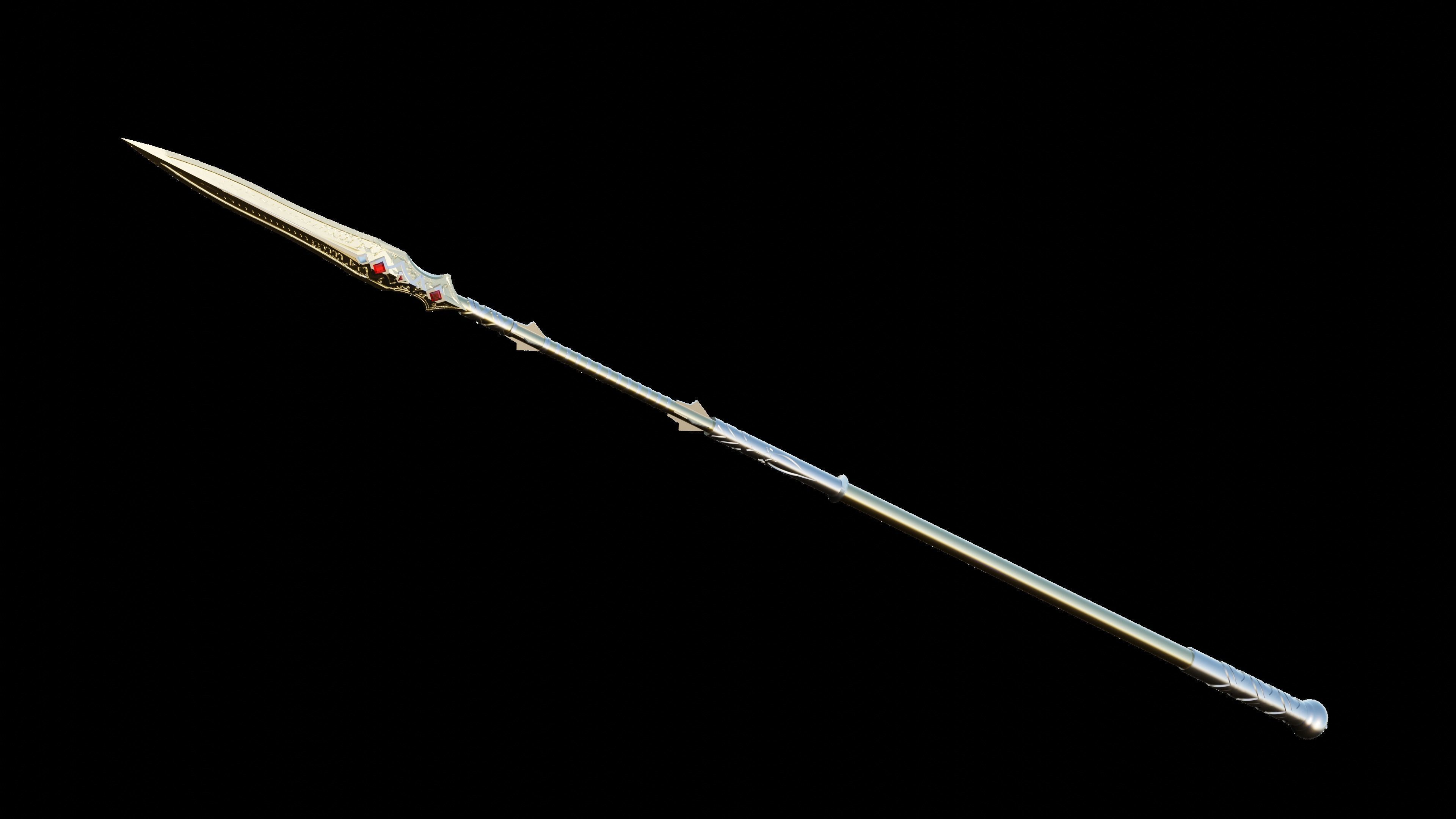 Draupnir Spear From God Of War Ragnarok 3d Model 3d Printable Cgtrader
