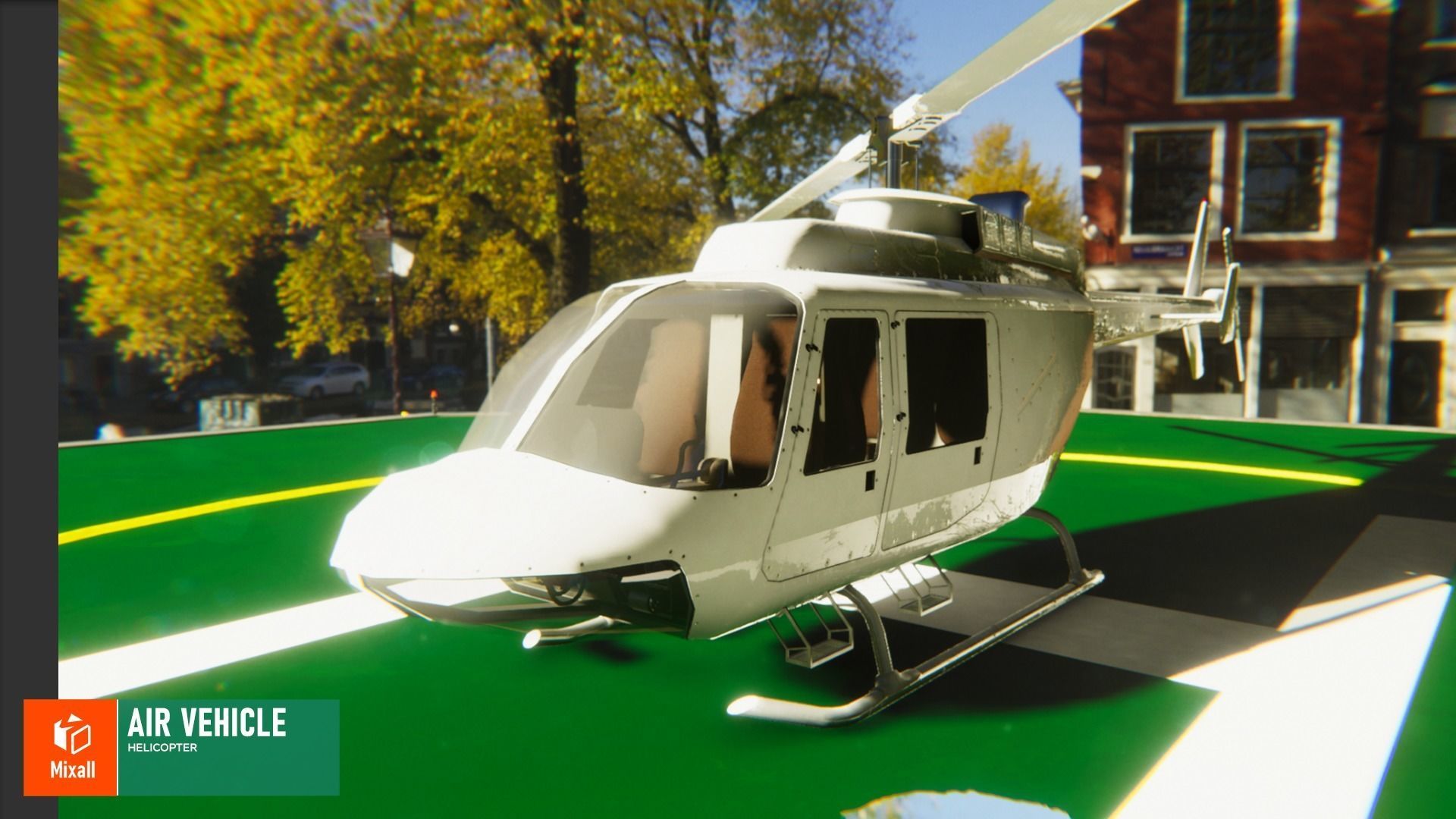 Air vehicle - helicopter 3D model | CGTrader