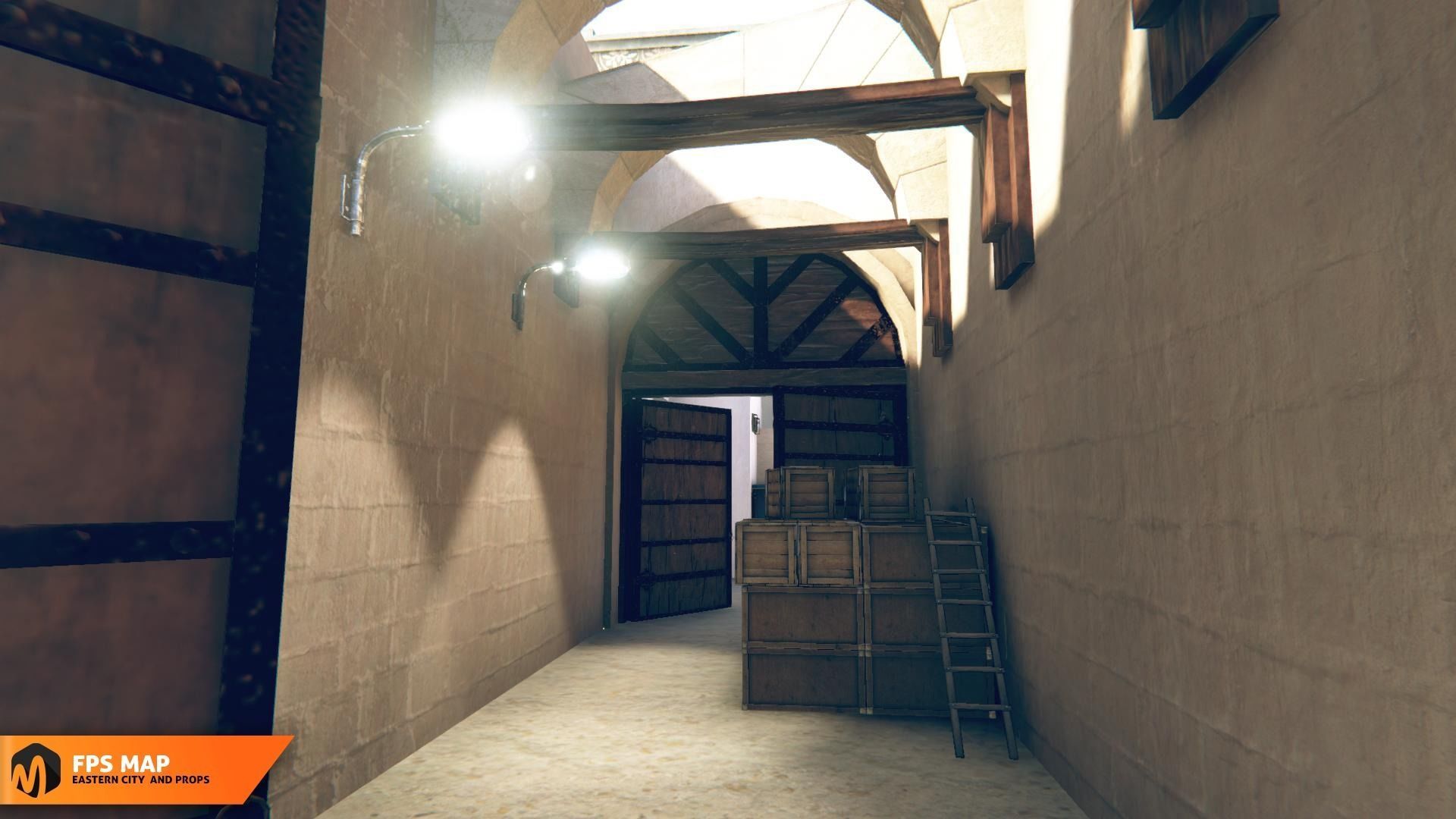 FPS map - eastern city and props 3D model | CGTrader