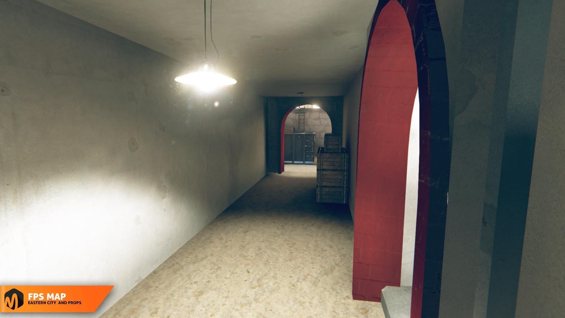 FPS map - eastern city and props 3D model | CGTrader