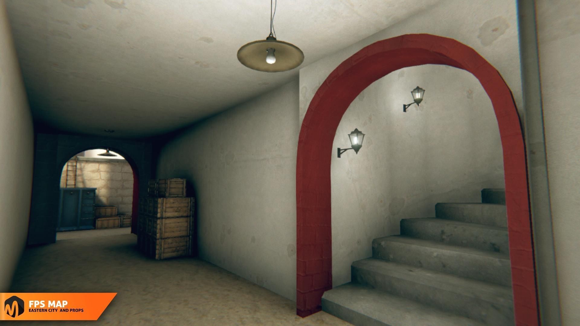 FPS map - eastern city and props 3D model | CGTrader