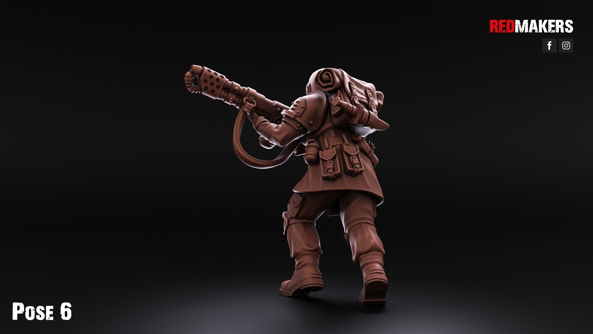 Shock Troops - Female Squad of the Imperial Force 3D model 3D printable | CGTrader