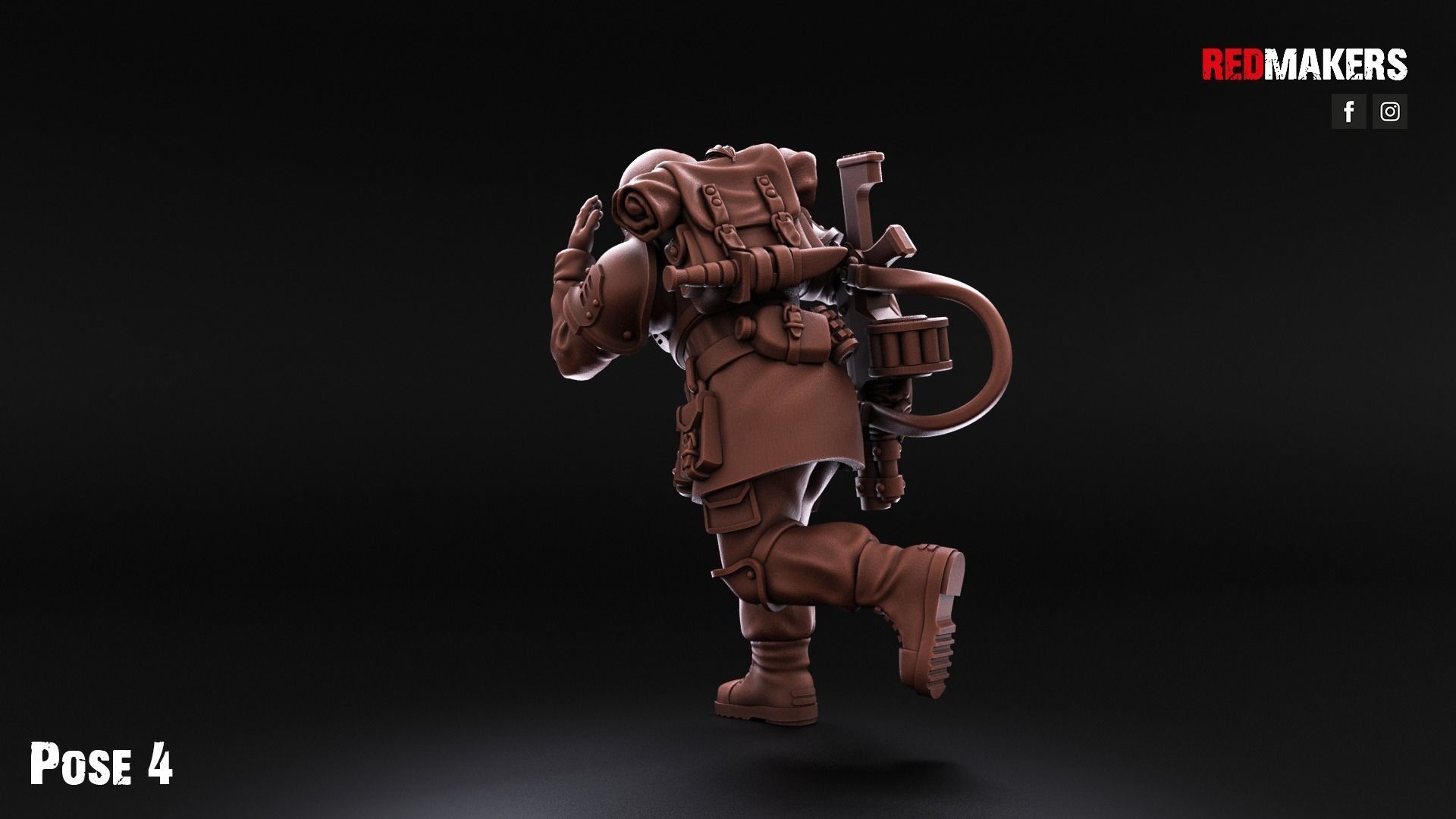 Shock Troops - Female Squad of the Imperial Force 3D model 3D printable ...