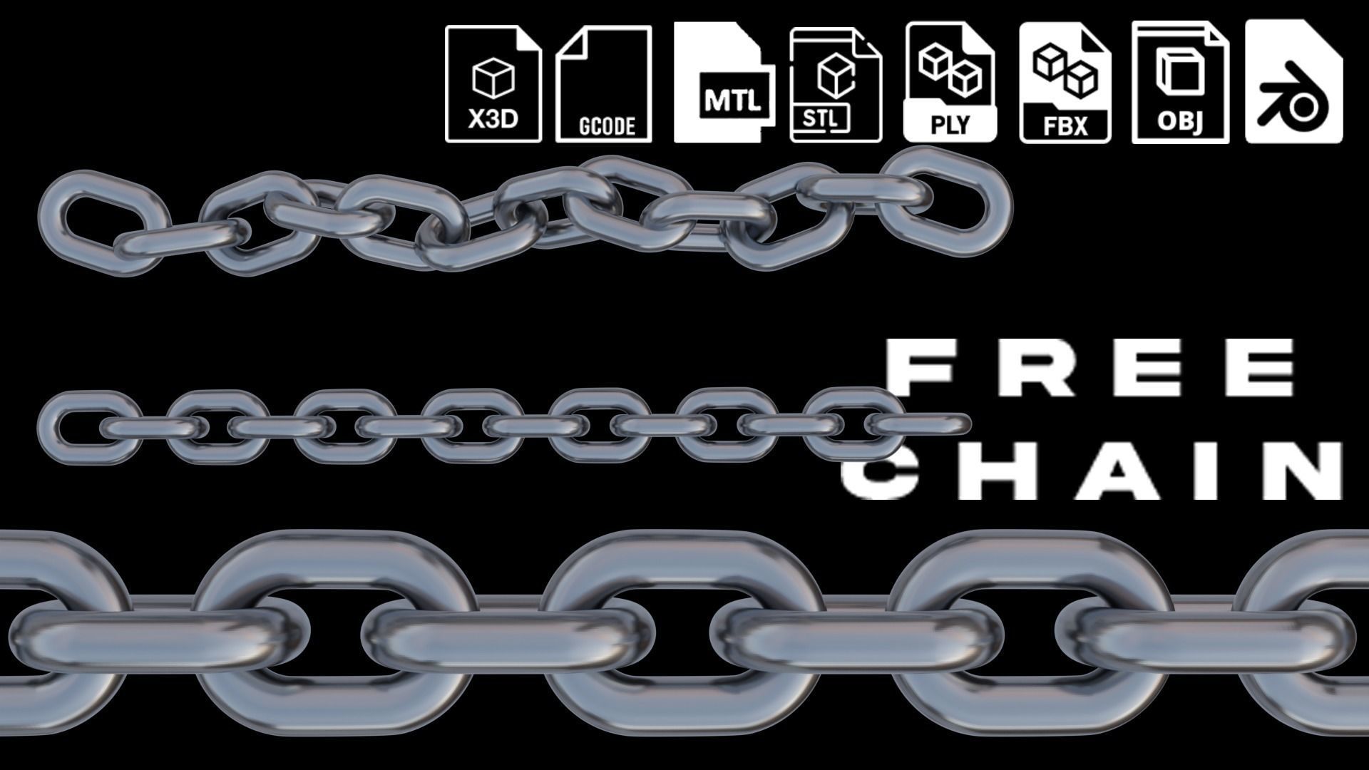 Free Chain free 3D model | CGTrader