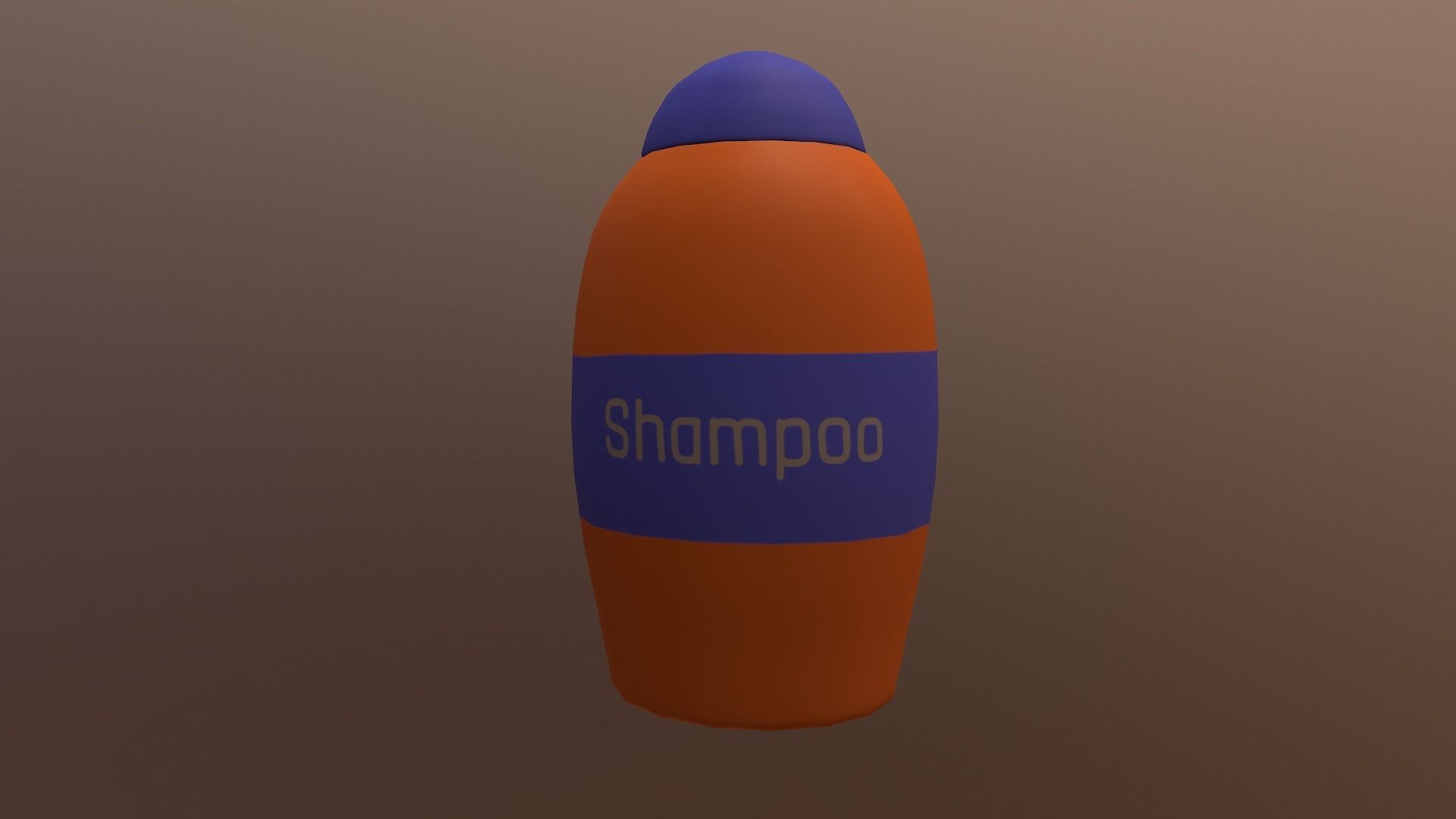 Shampoo bottle free VR / AR / low-poly 3D model | CGTrader