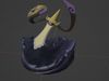 Aegislash sword form pokemon 3D print model 3D model 3D printable ...