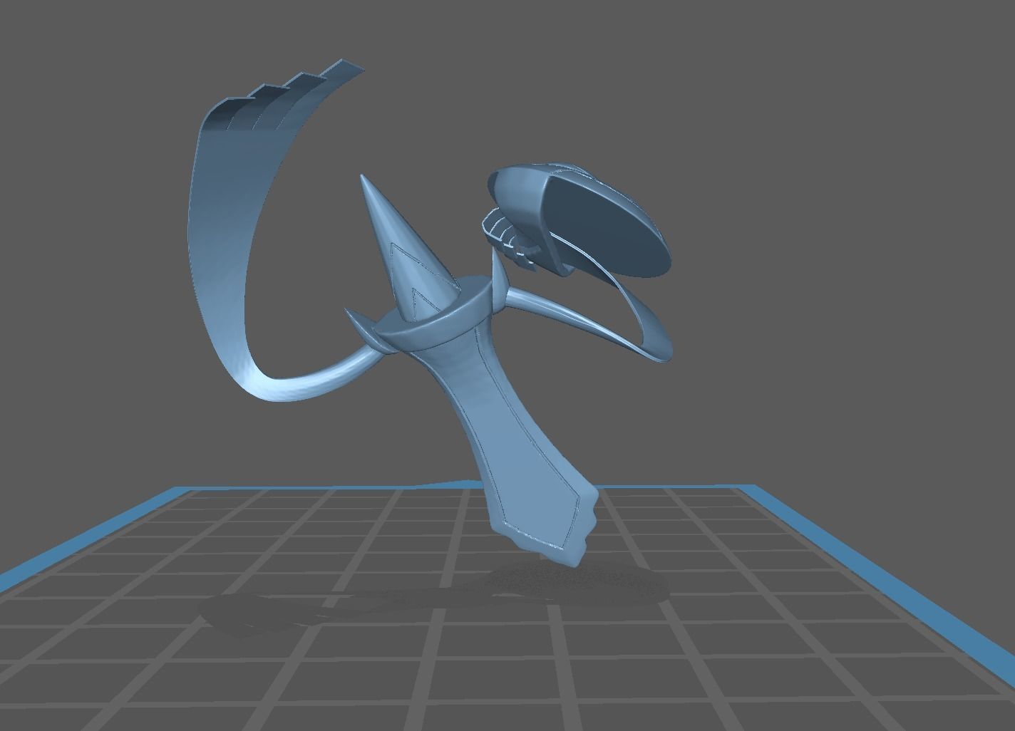 Aegislash sword form pokemon 3D print model 3D model 3D printable ...