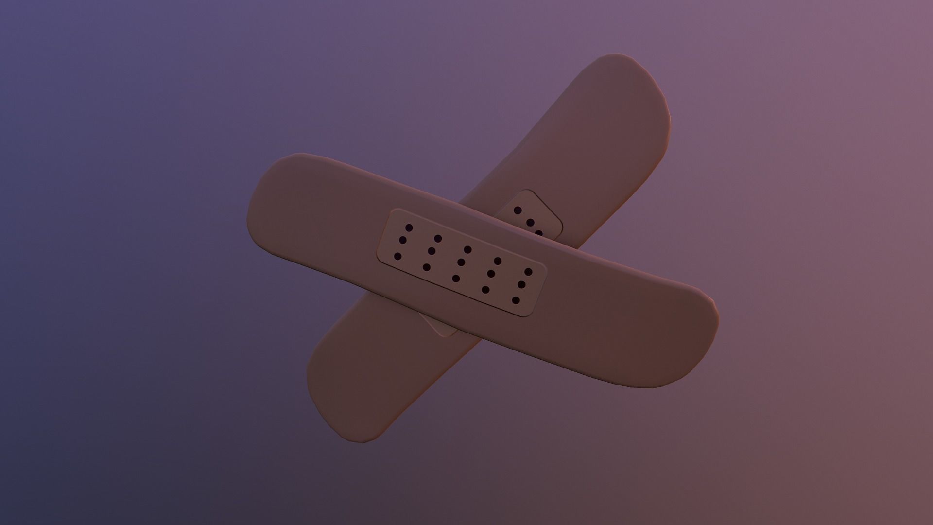 Adhesive Plaster free VR / AR / low-poly 3D model | CGTrader