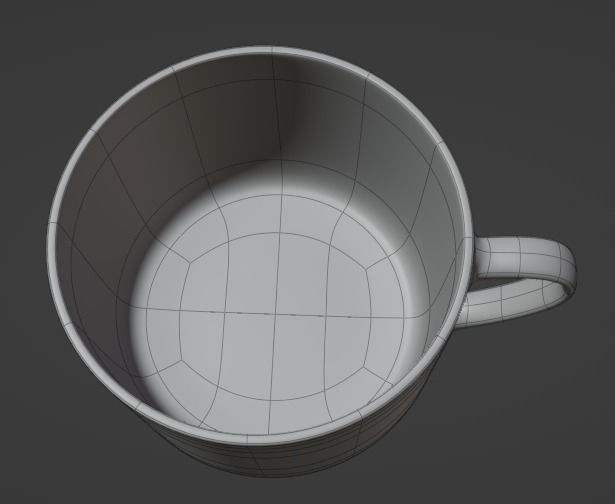 Designed Tea Cup 3D Model Subdivision Ready 3D model | CGTrader