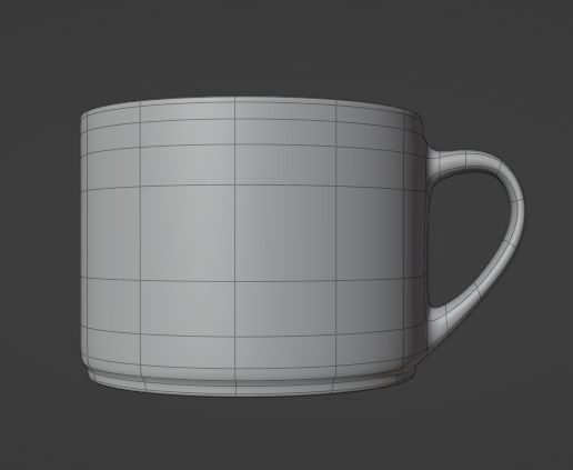 Designed Tea Cup 3D Model Subdivision Ready 3D model | CGTrader