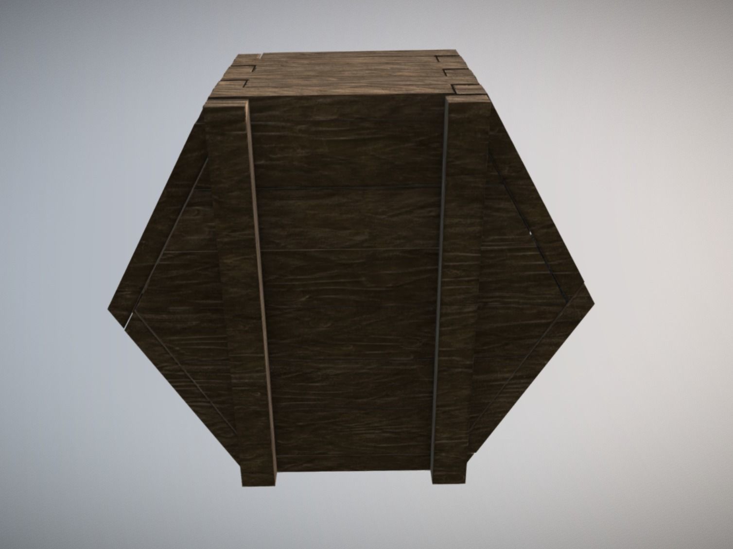 Hexagonal Planting Box Low Poly PBR 3D model | CGTrader