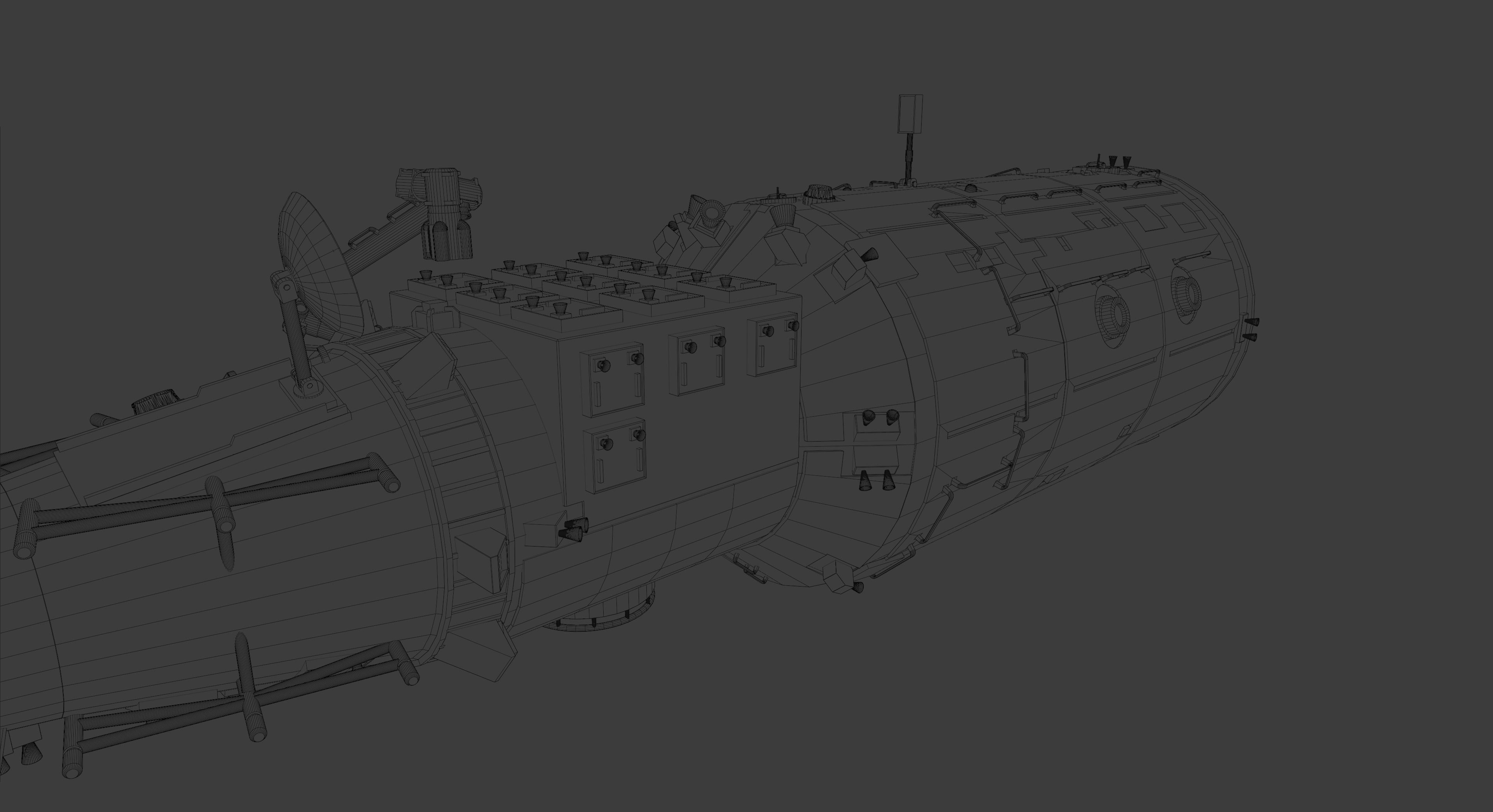 wentian experiment module - blender - fbx 3D model animated | CGTrader