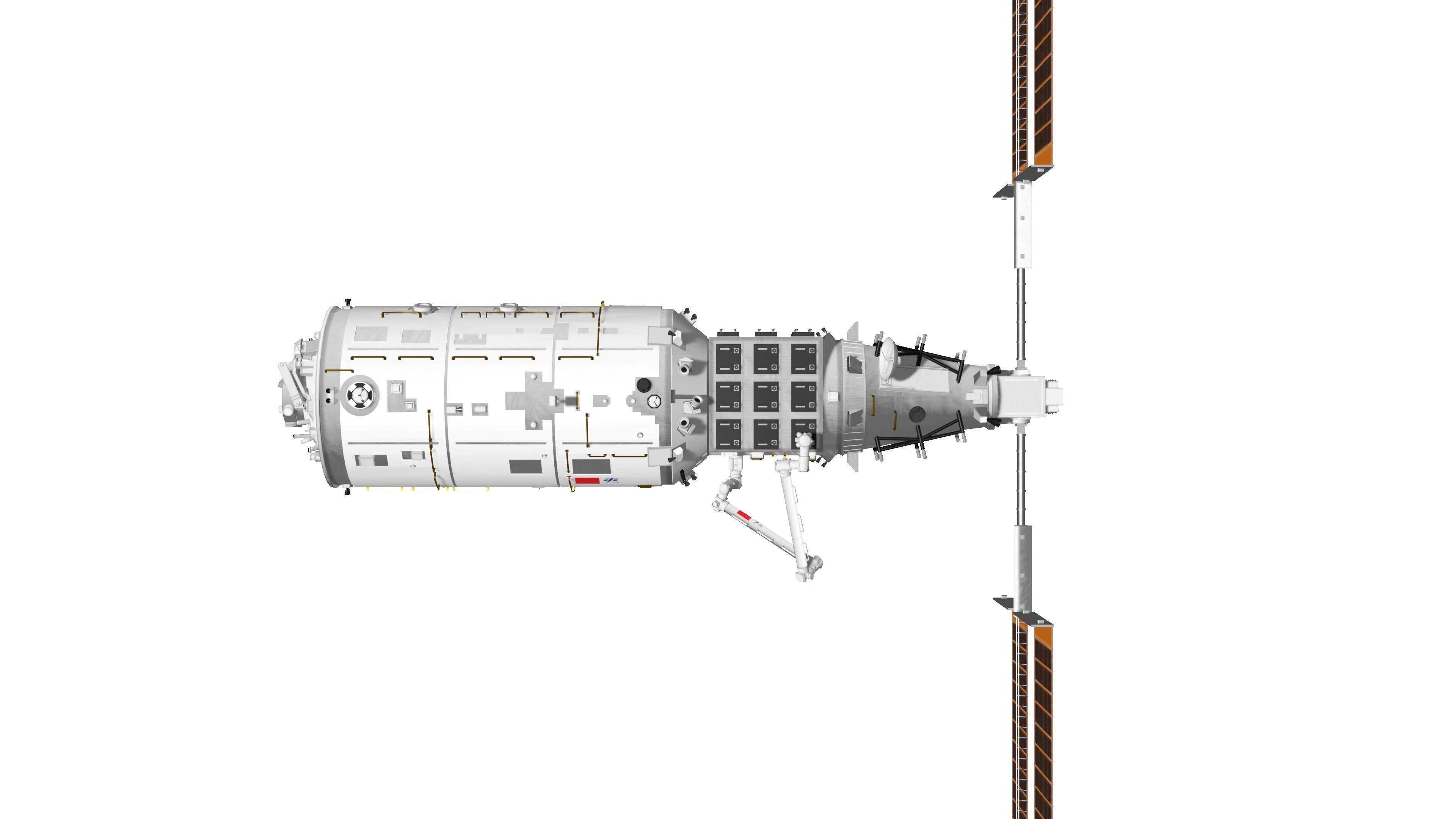 wentian experiment module - blender - fbx 3D model animated | CGTrader