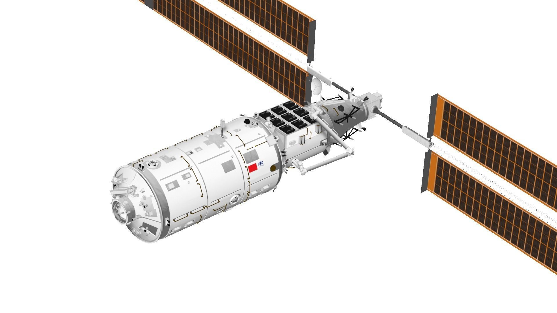 wentian experiment module - blender - fbx 3D model animated | CGTrader