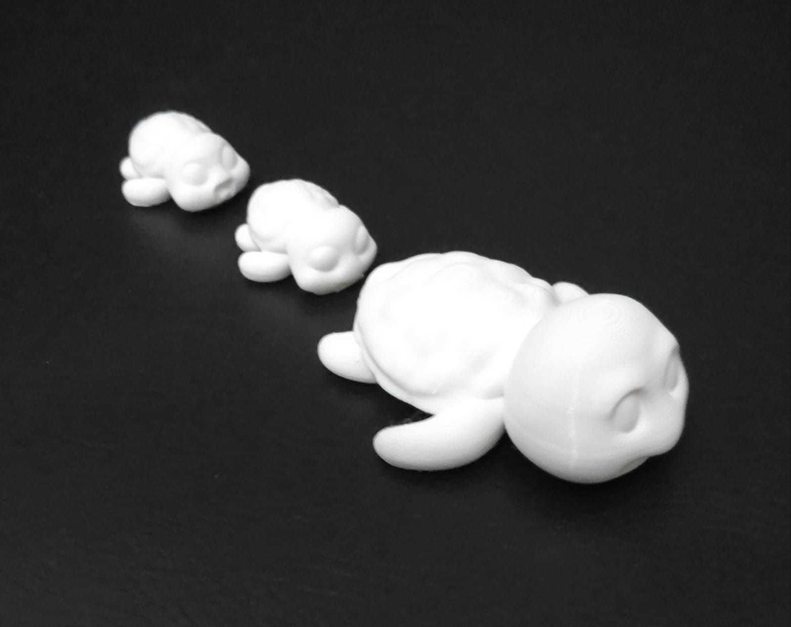 Three Sea Turtles 3D model 3D printable | CGTrader