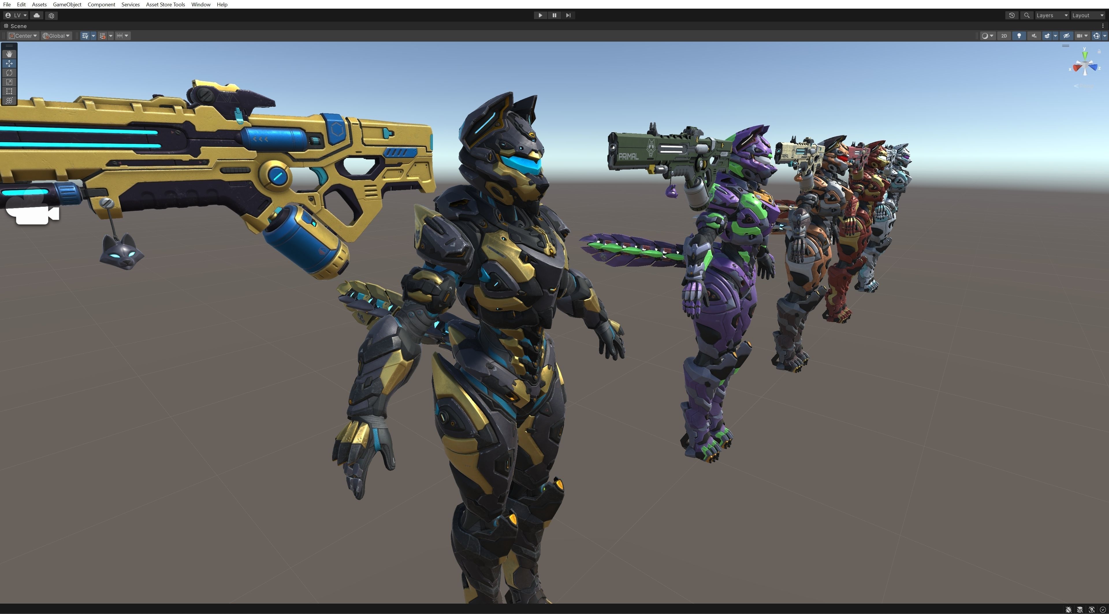 3D model Liv - SpecOps Wolf VR / AR / low-poly | CGTrader