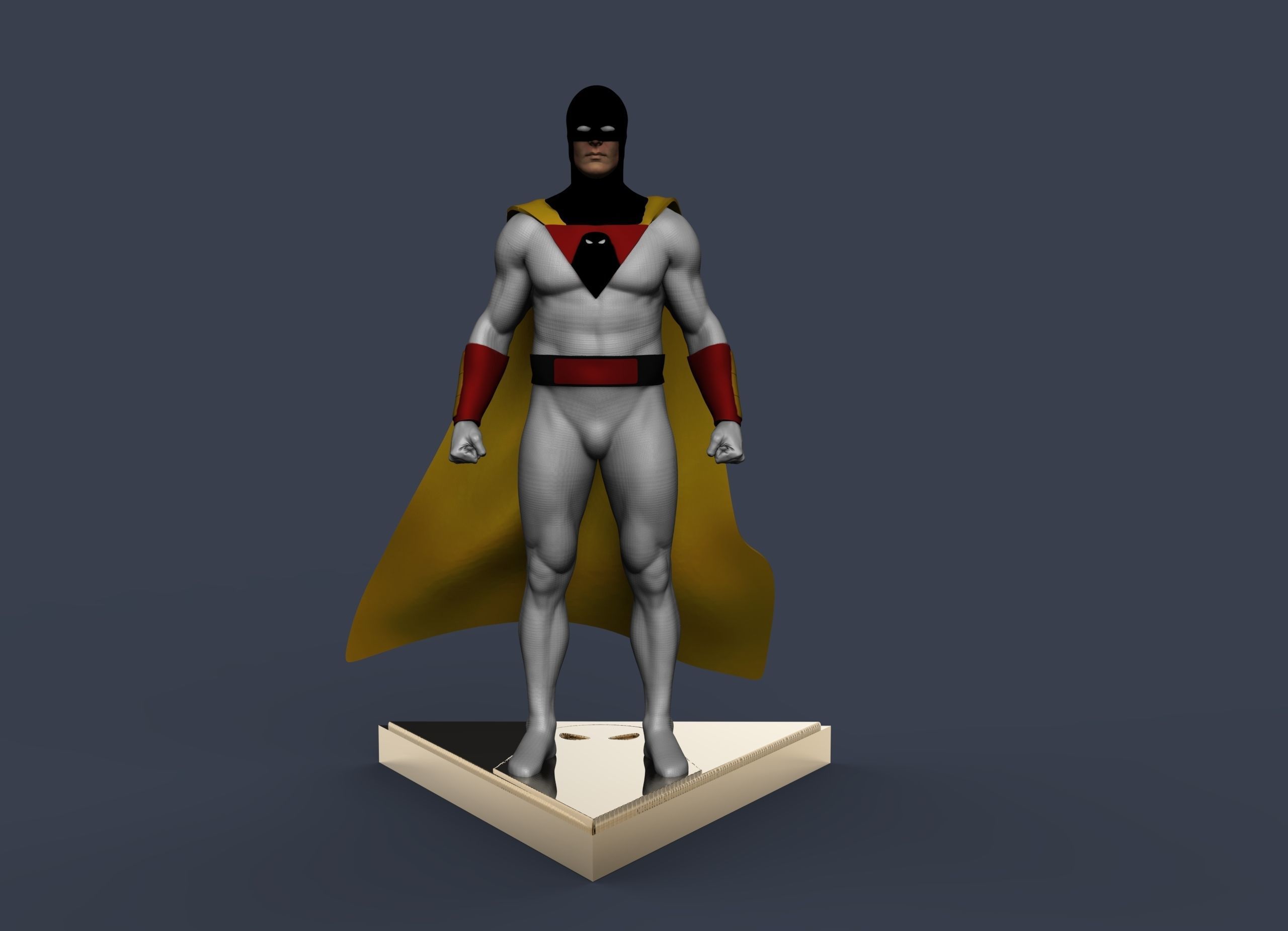 Space Ghost 3D model 3D printable | CGTrader