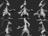 Pokemon - Grovyle with 2 poses 3D model 3D printable | CGTrader
