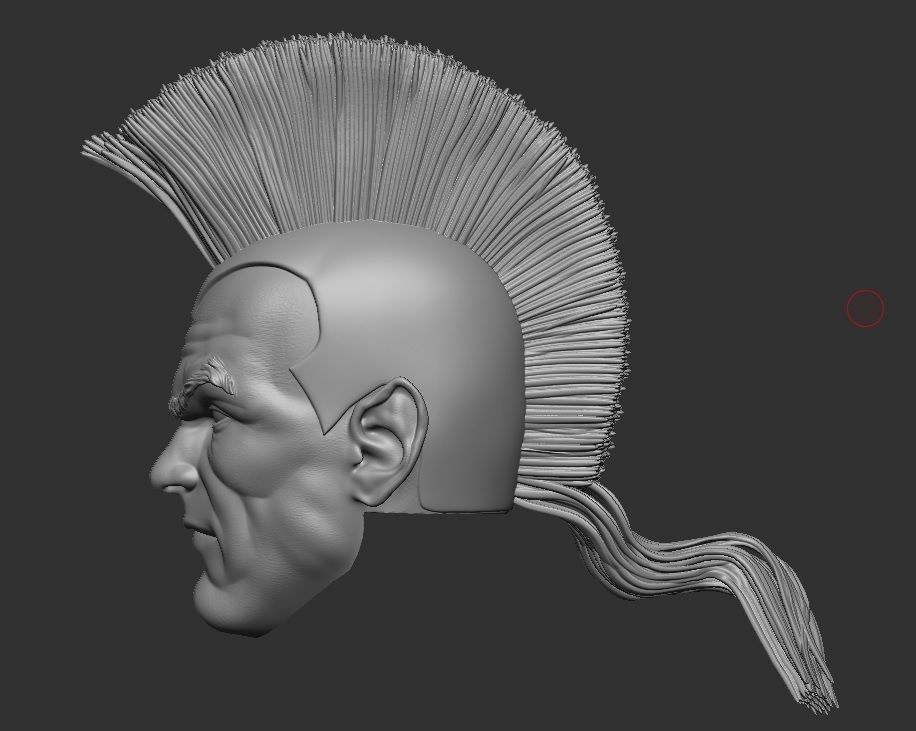 Gladiator - Headsculpt for Action Figures 3D print model 3D model 3D ...