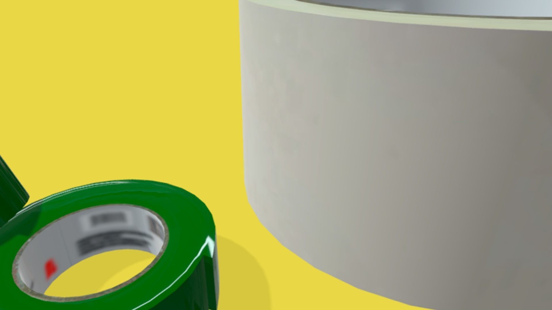 3D model Masking and double sided tapes VR / AR / low-poly | CGTrader