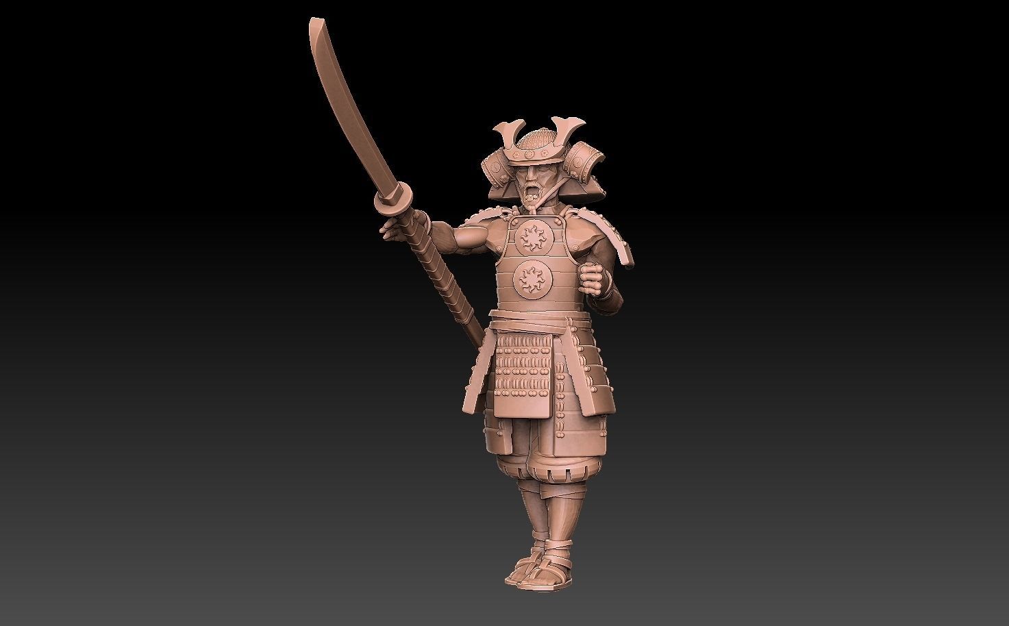 Ashigaru Naginata Regiment 3D model 3D printable | CGTrader
