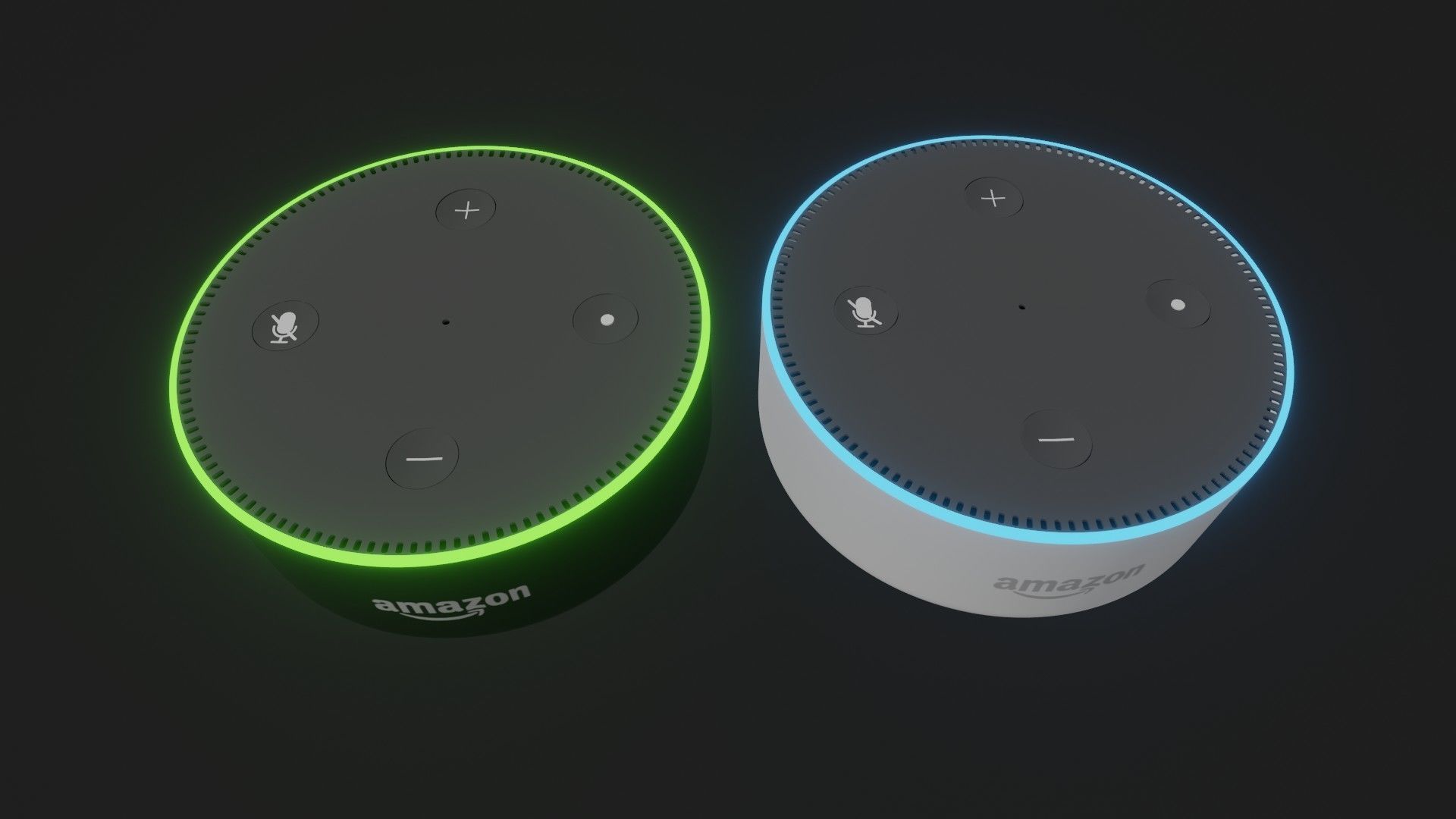 3D model Amazon Alexa Echo Dot 2nd Generation VR / AR / low-poly | CGTrader