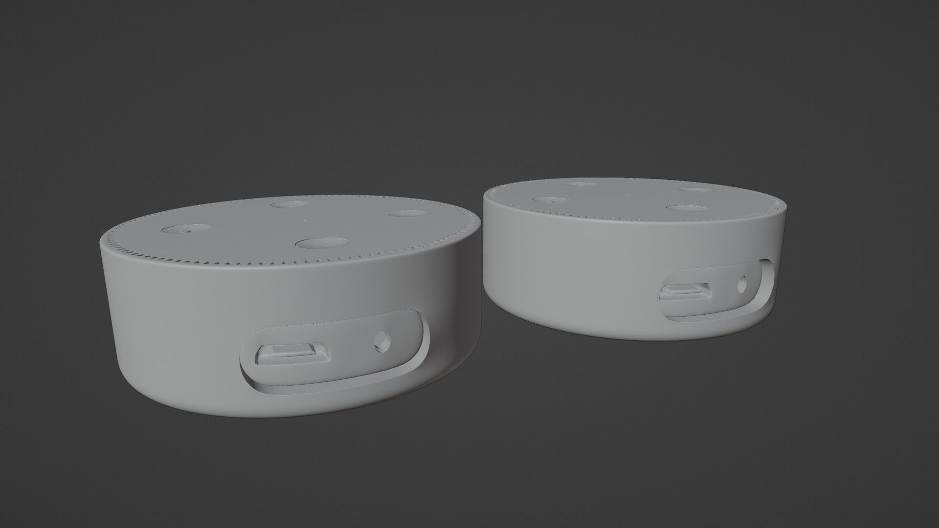 3D model Amazon Alexa Echo Dot 2nd Generation VR / AR / low-poly | CGTrader