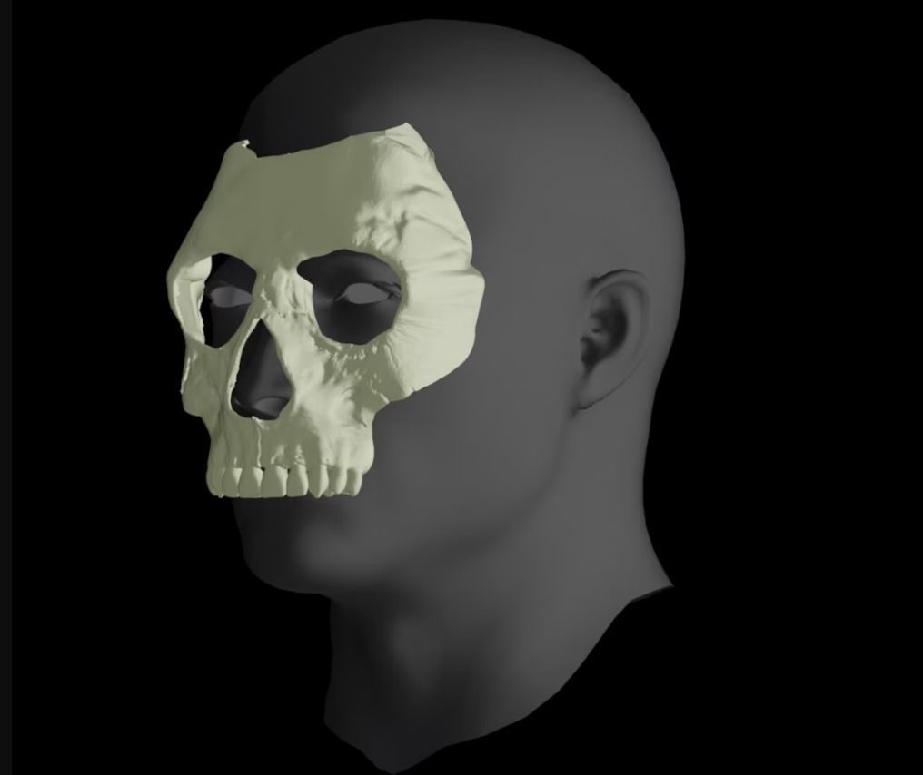 COD GHOST Simon Riley Op Mask STL Warzone Call of Duty 3D 3D model 3D ...