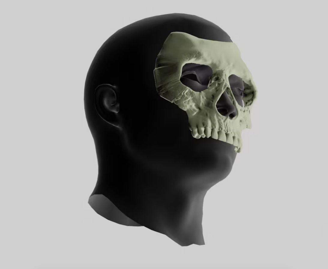 COD GHOST Simon Riley Op Mask STL Warzone Call of Duty 3D 3D model 3D ...