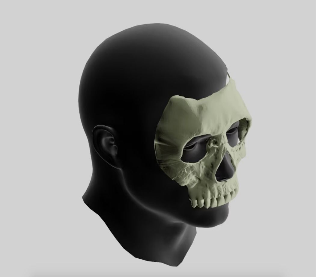 COD GHOST Simon Riley Op Mask STL Warzone Call of Duty 3D 3D model 3D ...