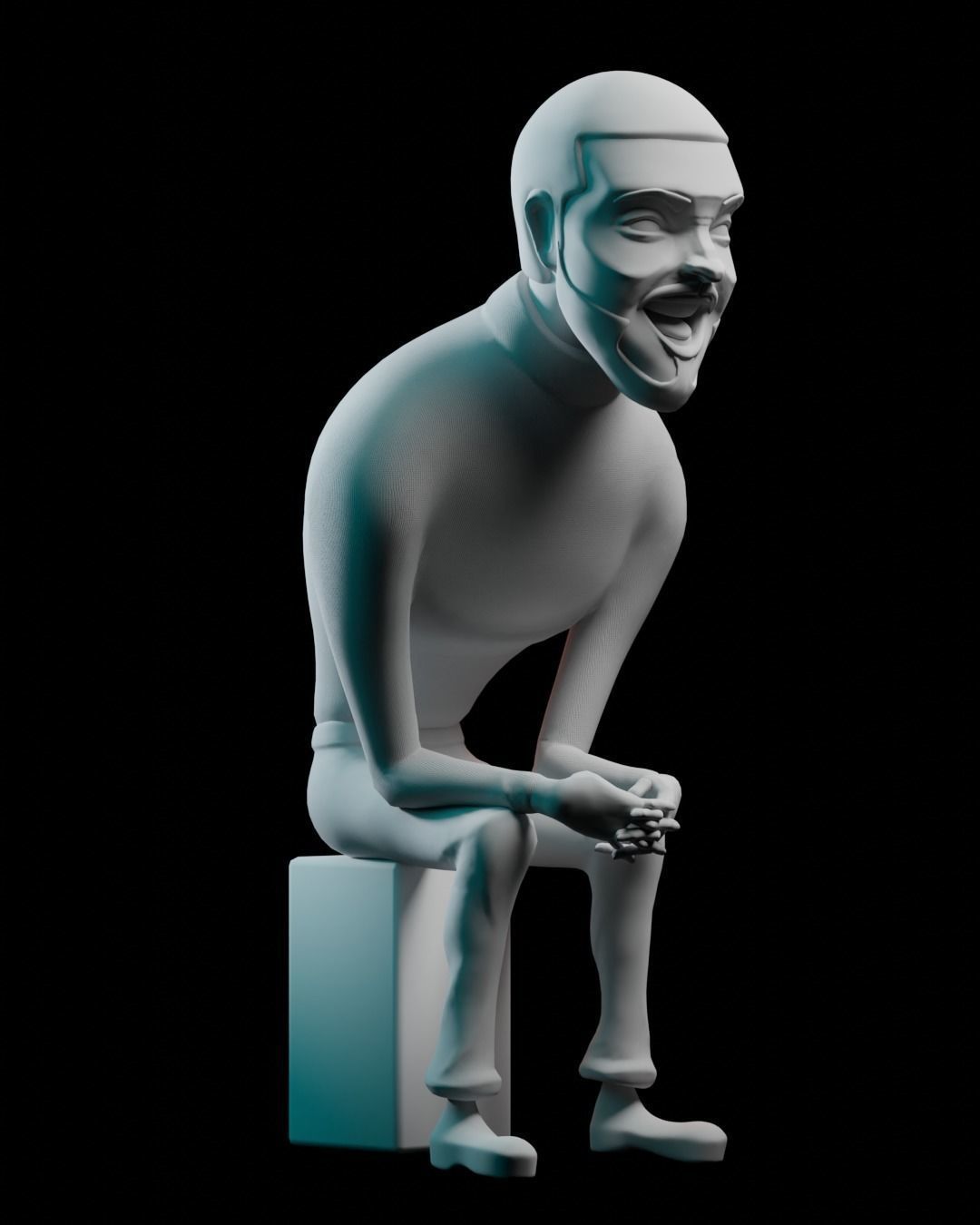 3D model POST MALONE 3D MODEL VR / AR / low-poly | CGTrader