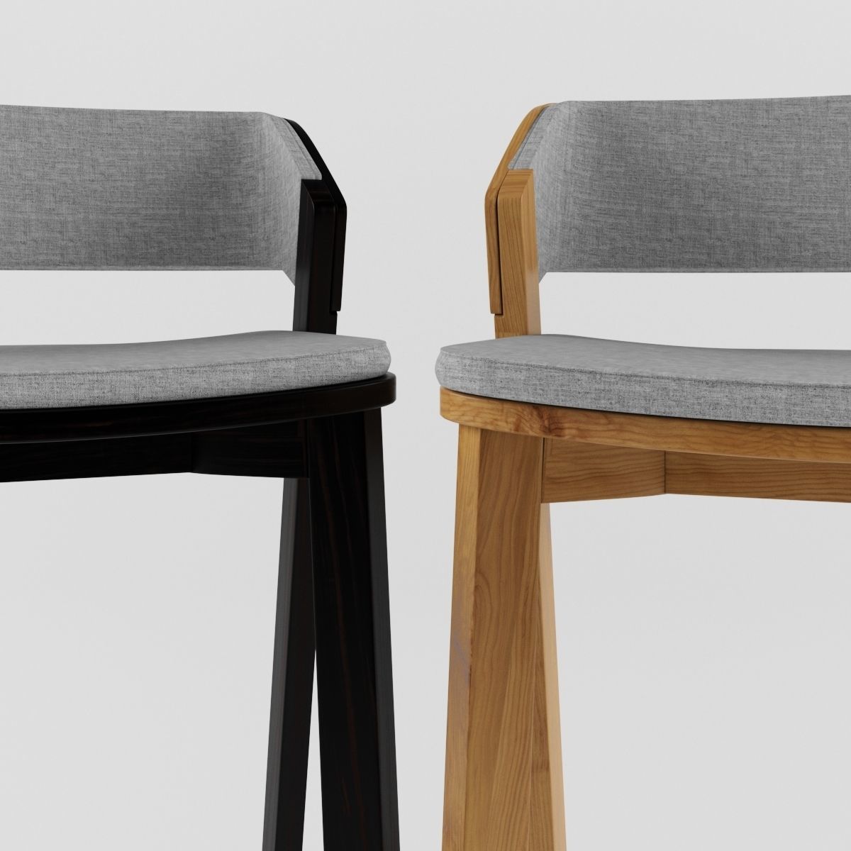 TON merano barstool 3D model | CGTrader