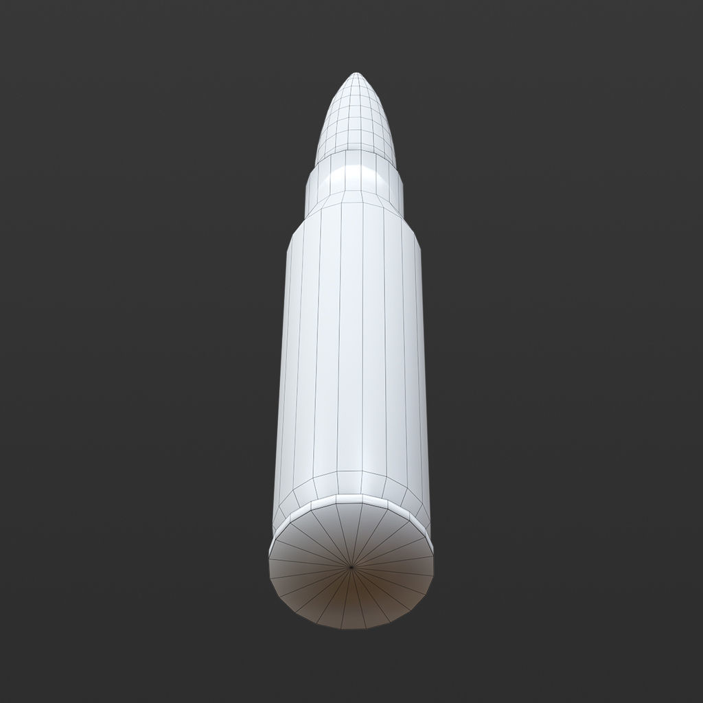 3D model Bullet ammo VR / AR / low-poly | CGTrader