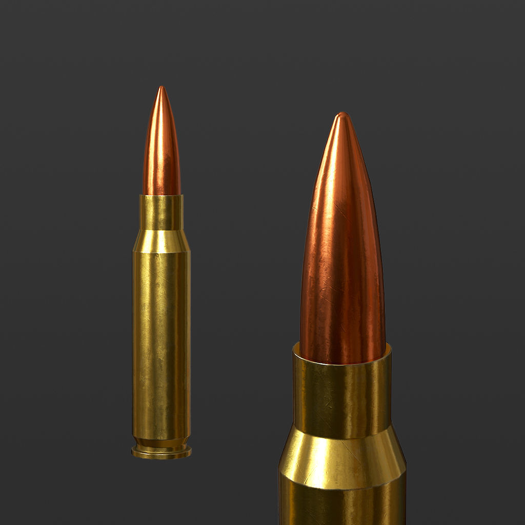 3D model Bullet ammo VR / AR / low-poly | CGTrader