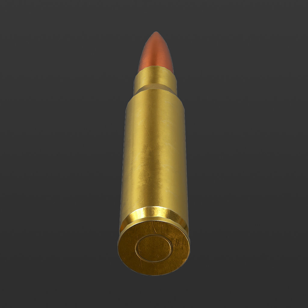 3D model Bullet ammo VR / AR / low-poly | CGTrader