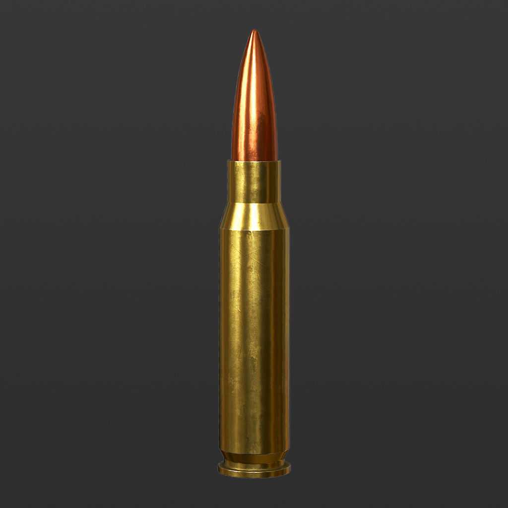 3D model Bullet ammo VR / AR / low-poly | CGTrader