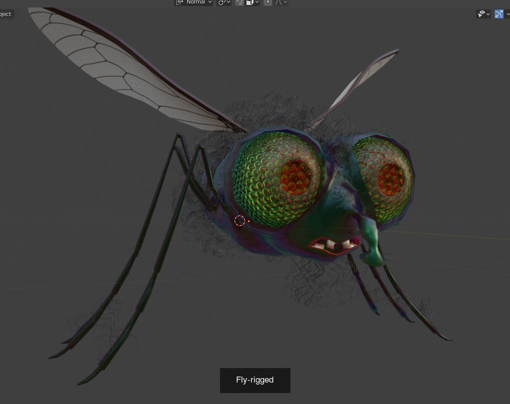 3D Model Collection cartoon bugs VR / AR / low-poly | CGTrader