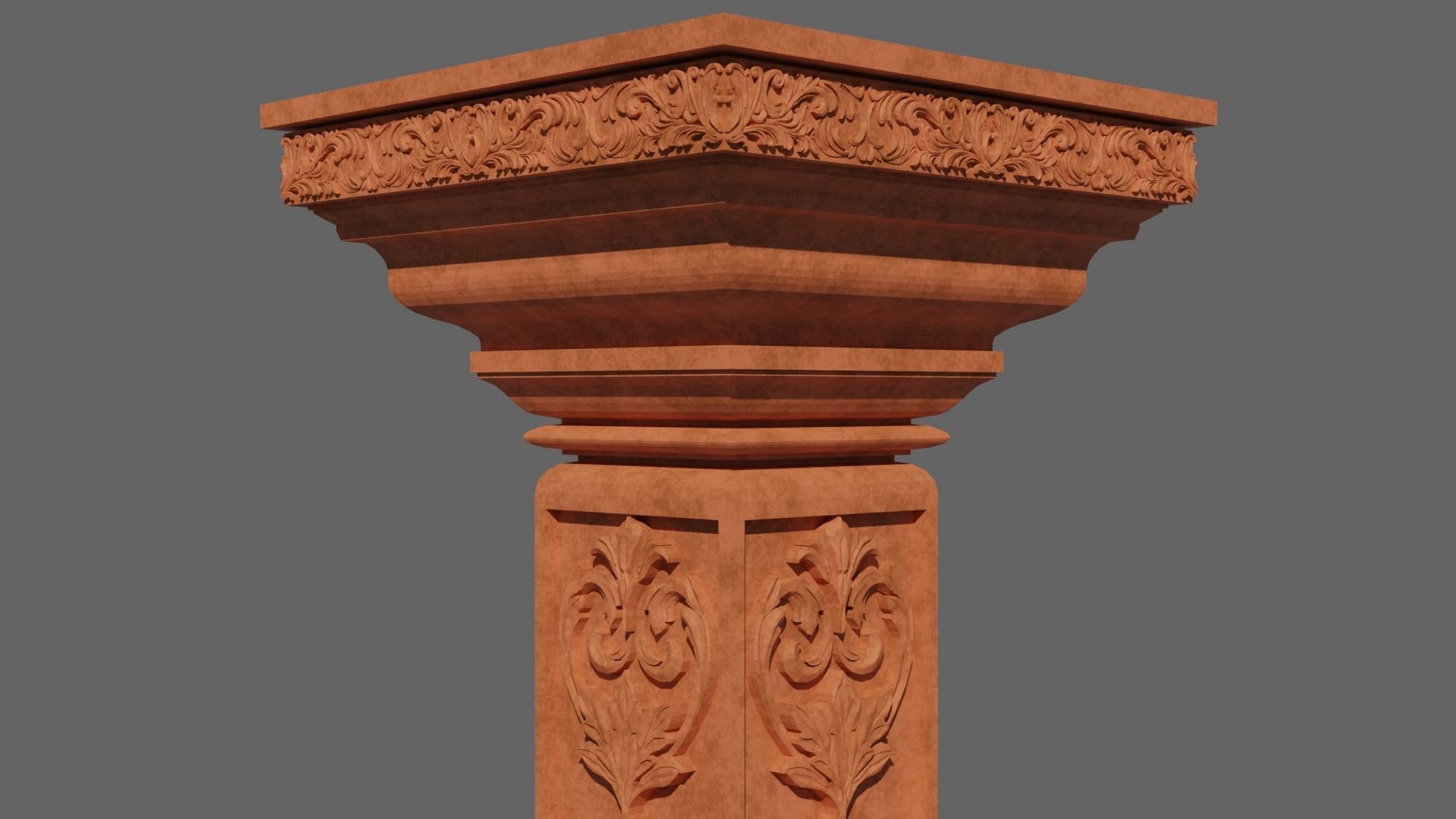 Indian Temple Pillar free VR / AR / low-poly 3D model | CGTrader