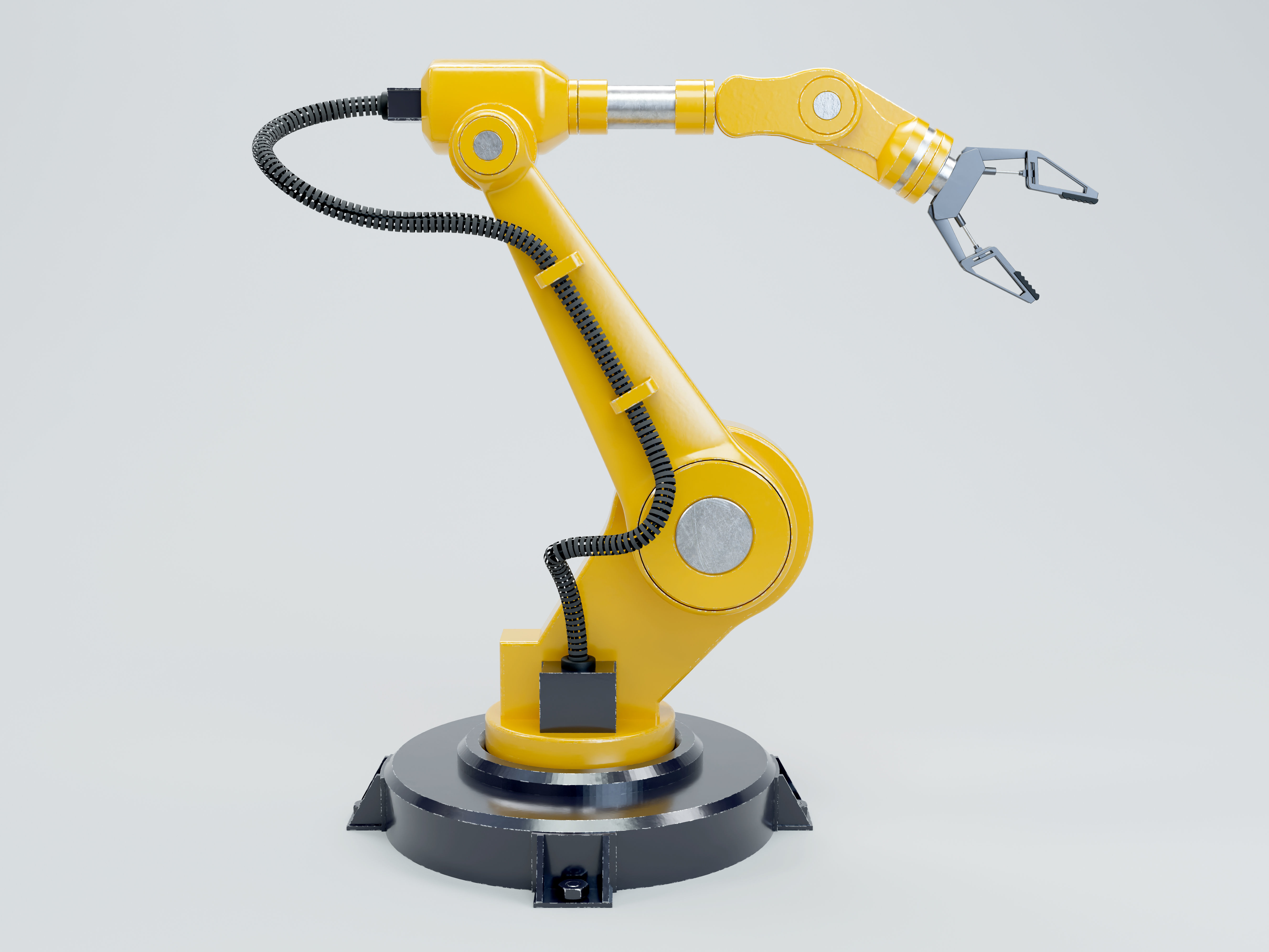 Robotic Mechanical Arm 3D model | CGTrader