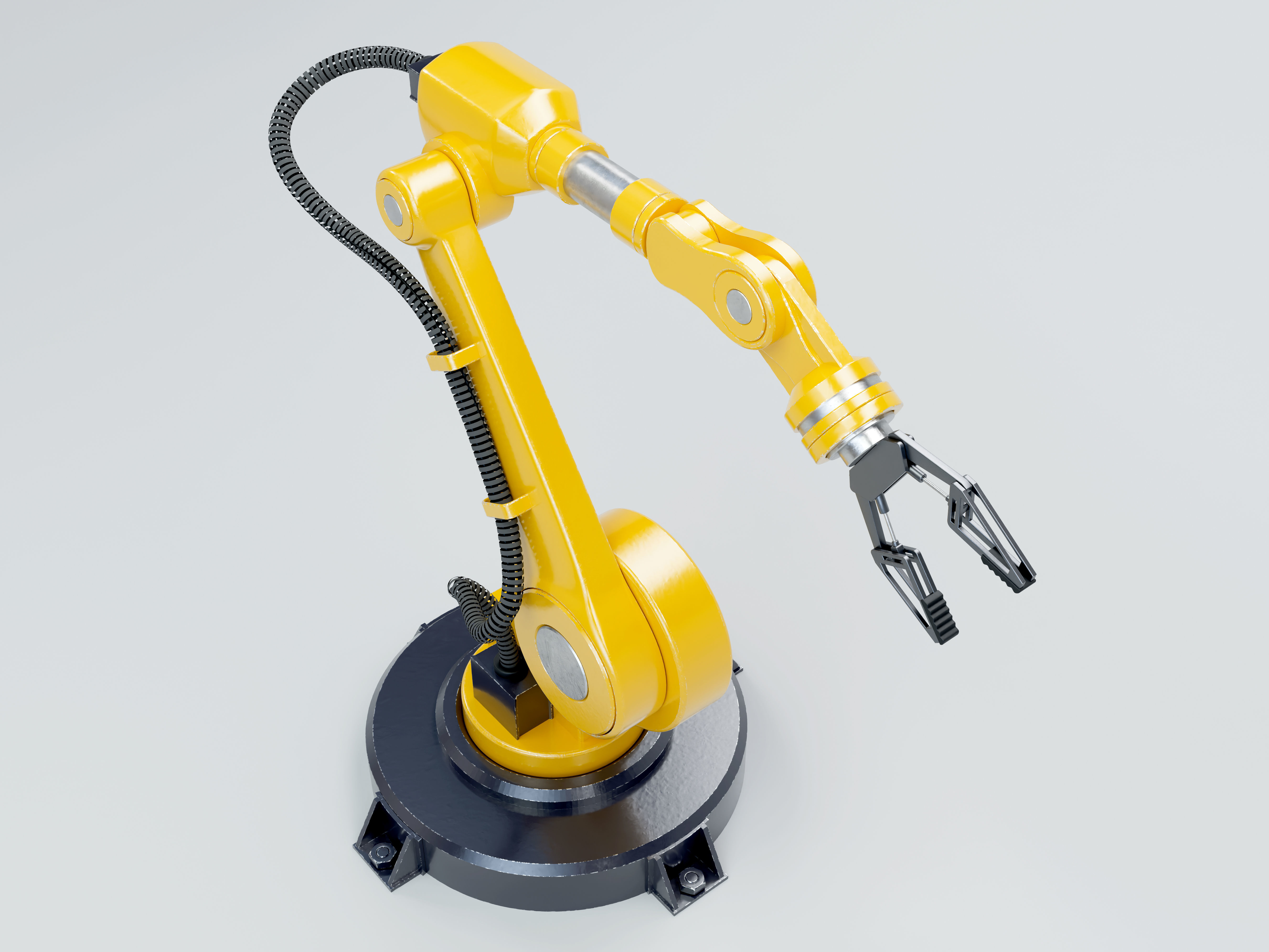Robotic Mechanical Arm 3D model | CGTrader