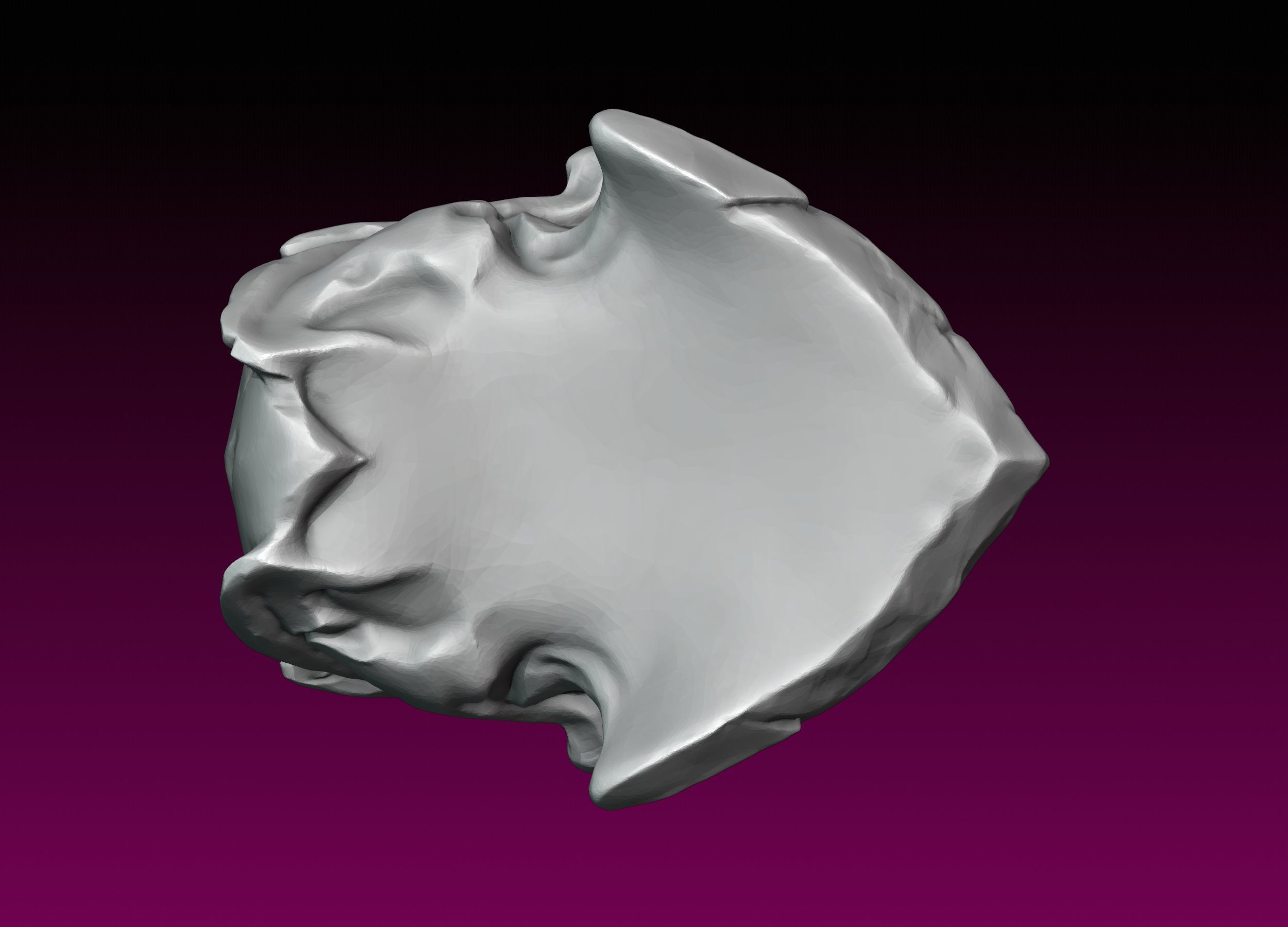 Stone Demon Skull 3D model 3D printable | CGTrader