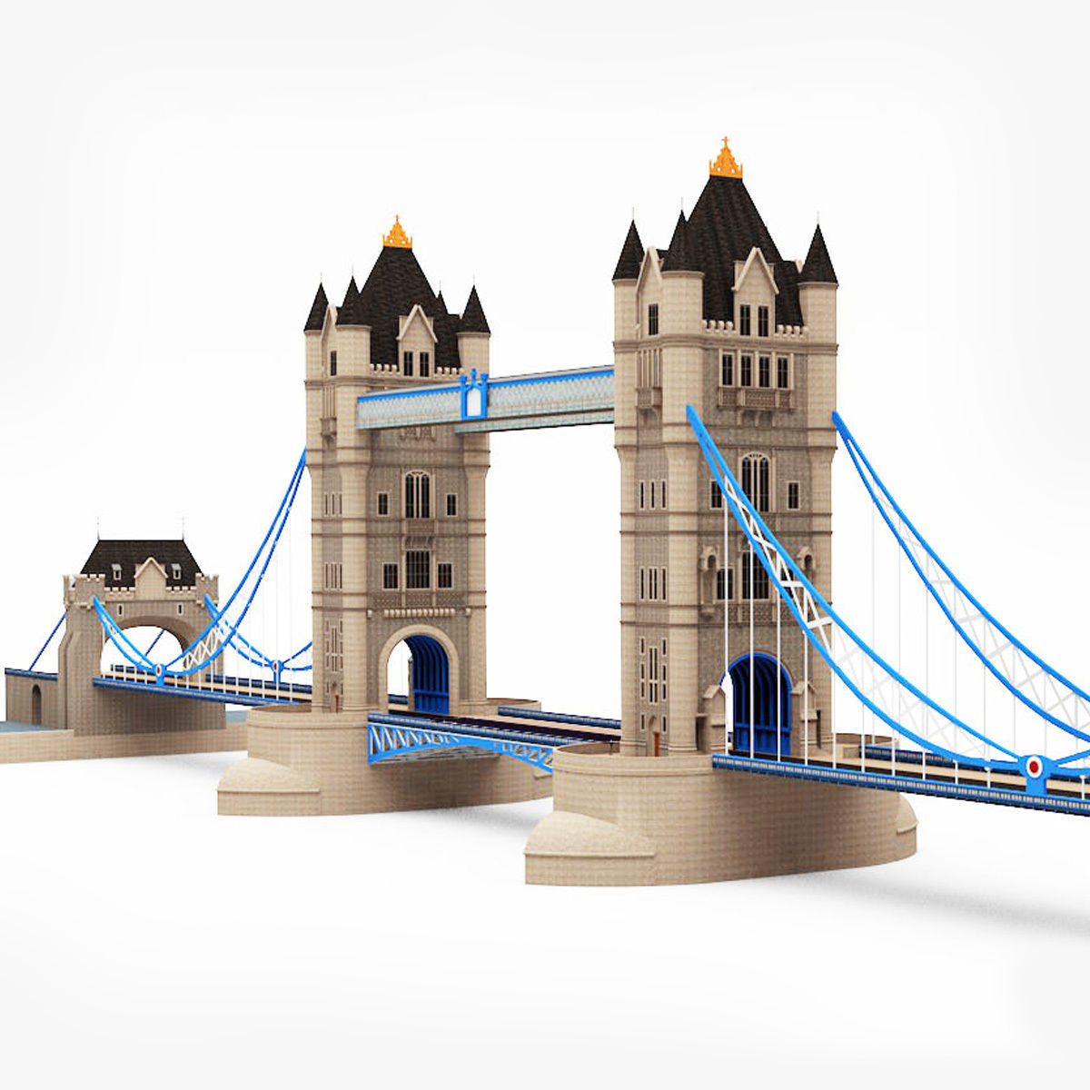 London Tower Bridge 3D model | CGTrader