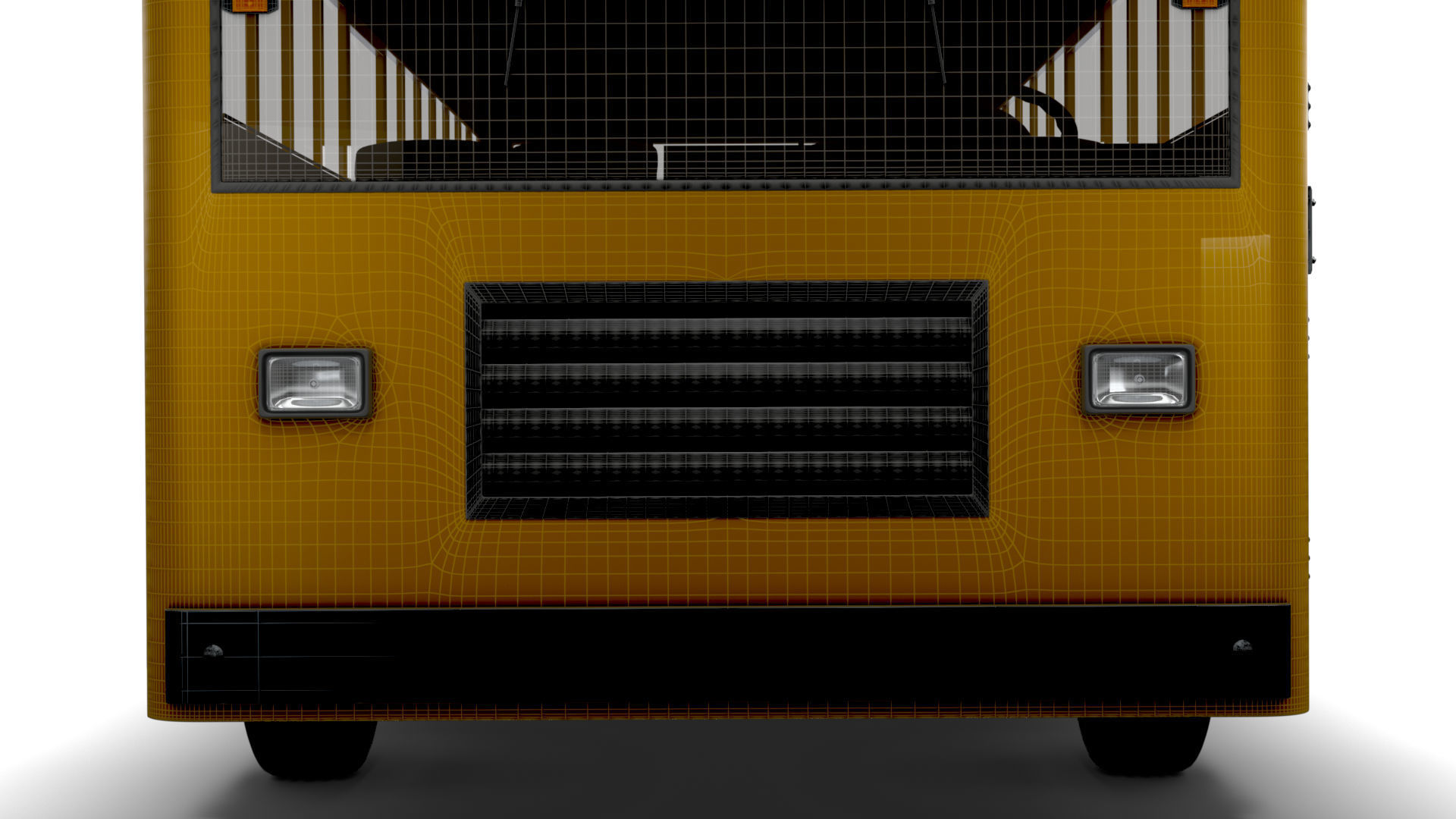 Generic School Bus 3D model | CGTrader
