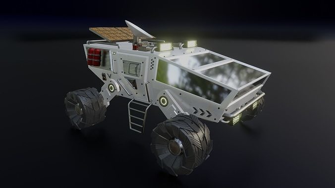 3D model Mars Rover VR / AR / low-poly | CGTrader