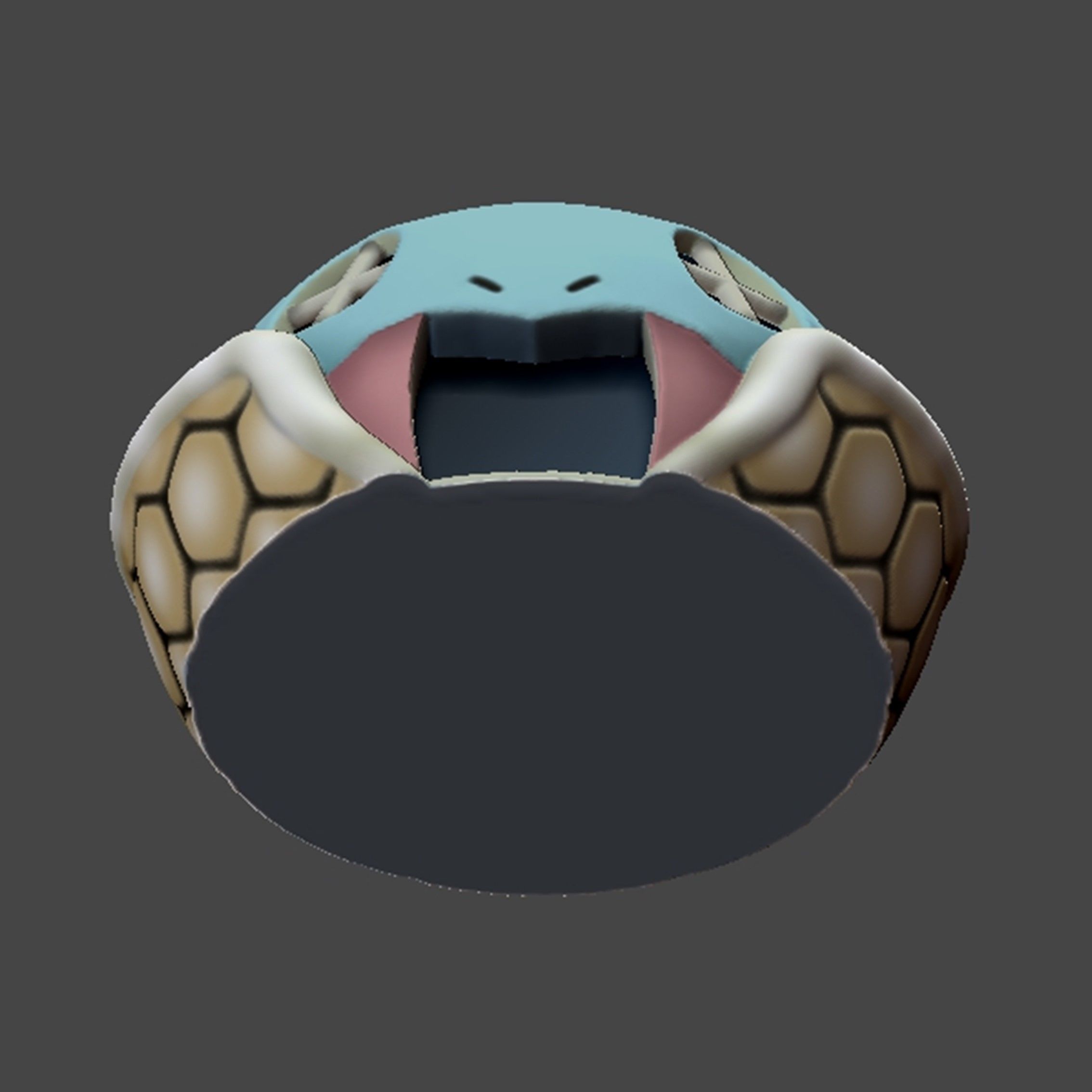 Pokemon Squirtle House 3D model 3D printable | CGTrader