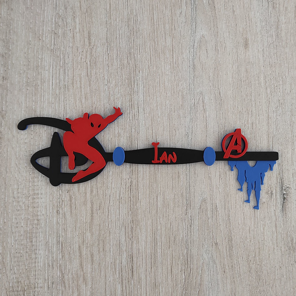 SPIDERMAN DISNEY KEY 3D model 3D printable | CGTrader