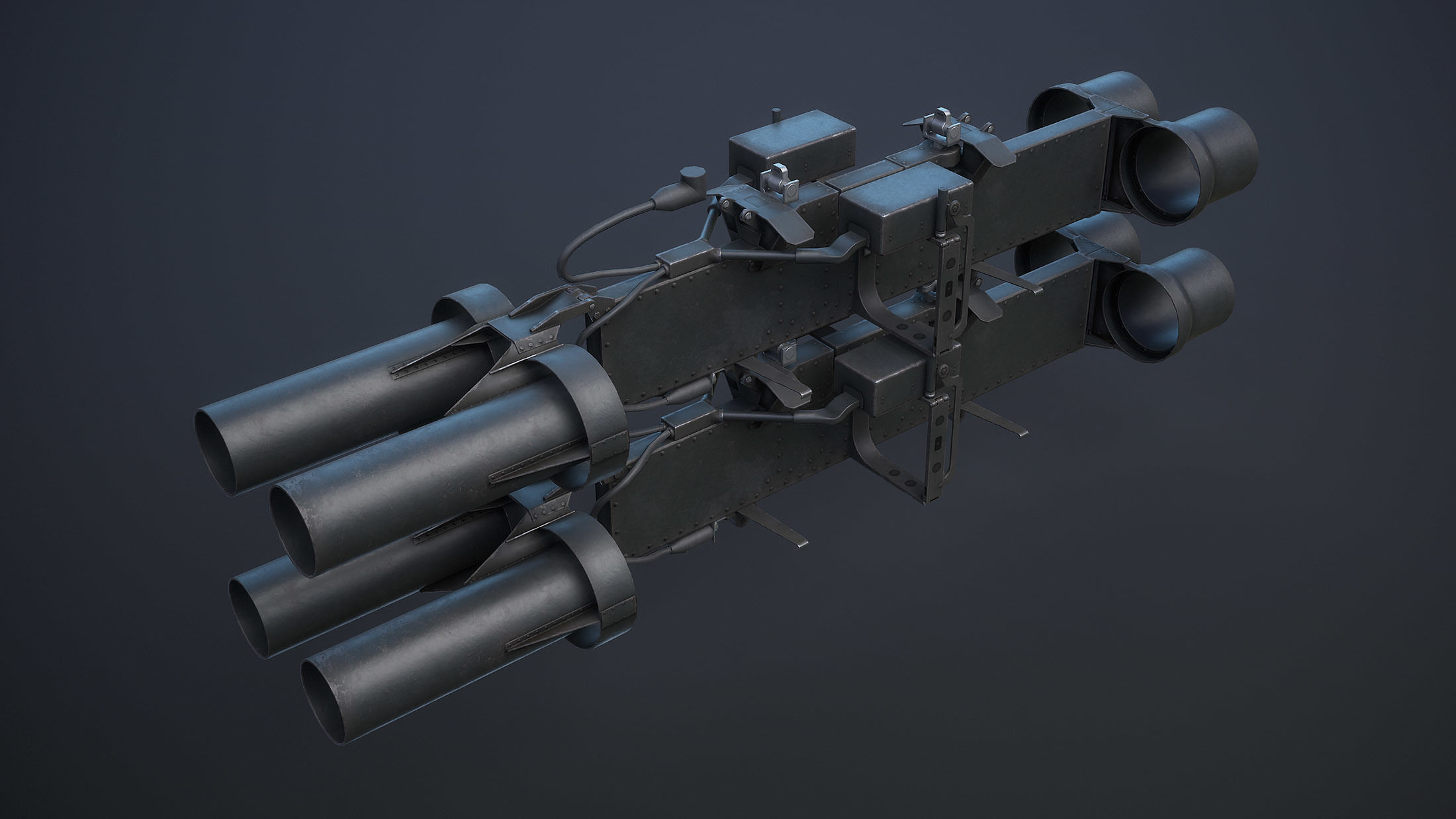 3D model Helicopter Nato Weapons Set Low-Poly VR / AR / low-poly | CGTrader